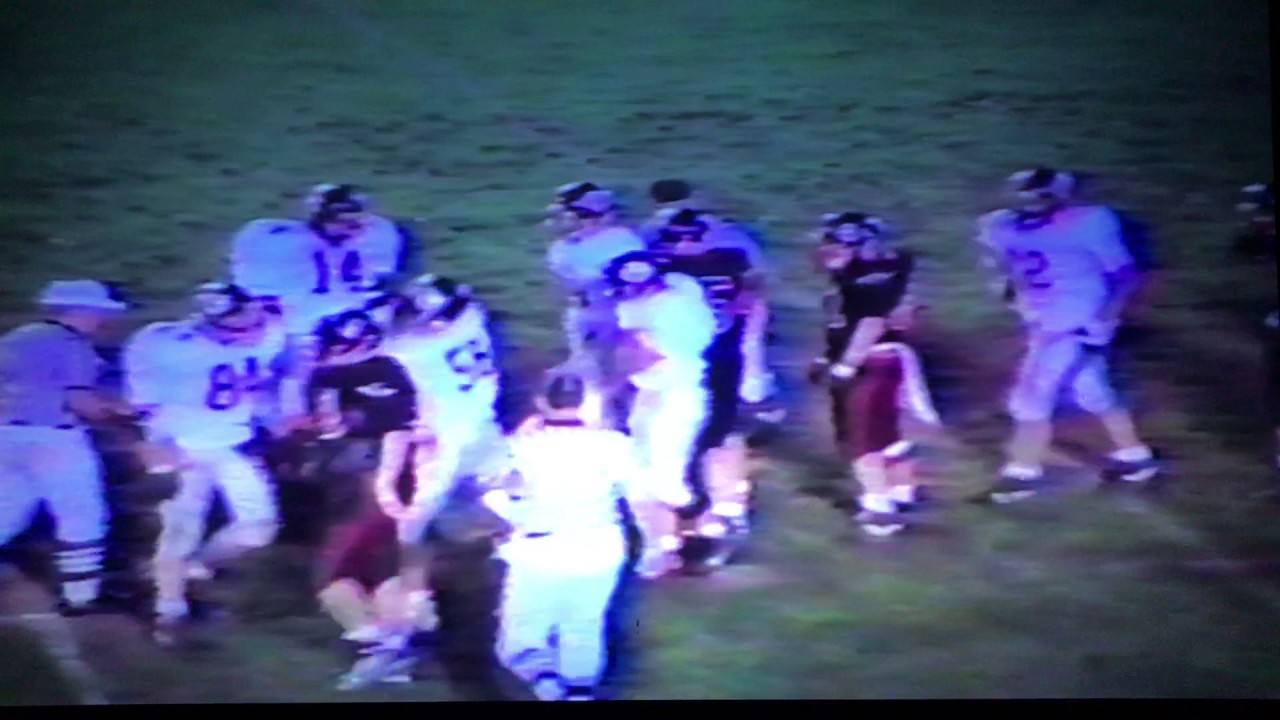 1994 SISSONVILLE INDIANS VS ROANE CO WV HIGH SCHOOL FOOTBALL 1st Half ...