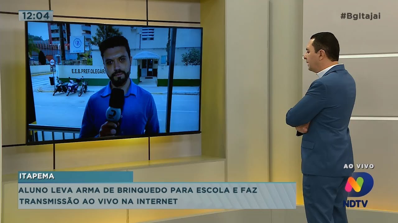 Aluno Leva Arma De Brinquedo Para Escola E Faz Transmissão Ao Vivo Na 2307