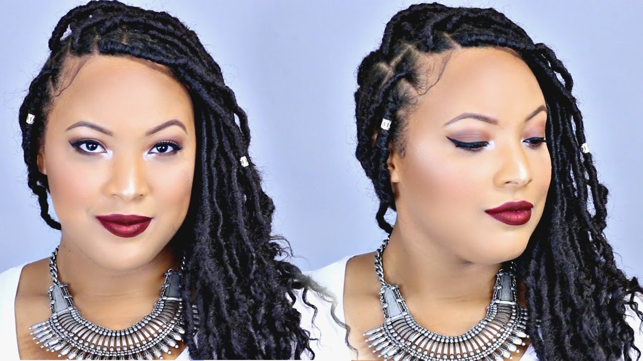 HOW TO ⇢ DIY FAUX GODDESS LOCKS! (Super Easy) - YouTube