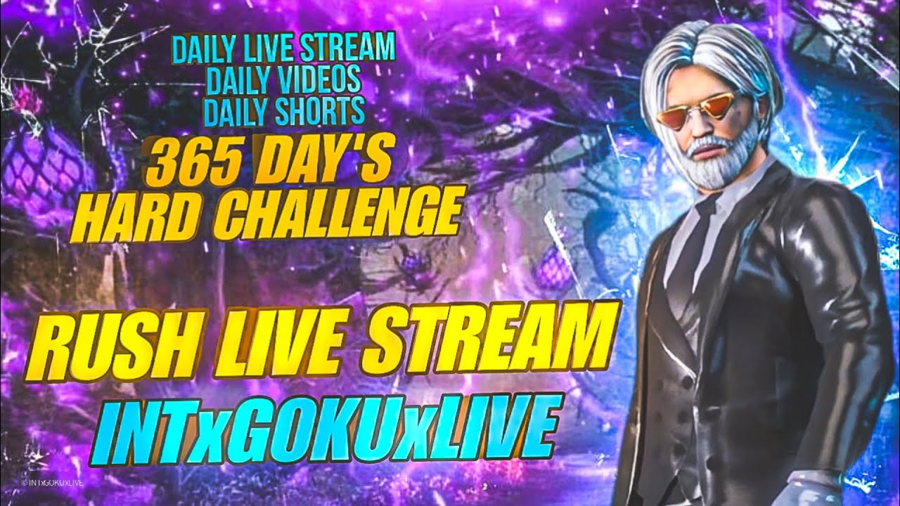 20/365 DAY'S HARD CHALLENGE RUSH LIVE STREAM#funlivestream #giveaway ...