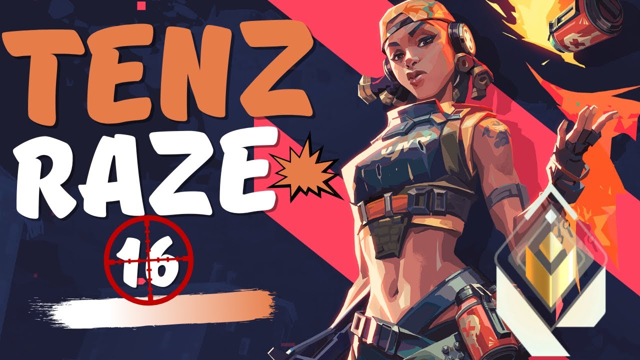 TENZ HIGH ELO RAZE GAMEPLAY ON PEARL - VALORANT - YouTube