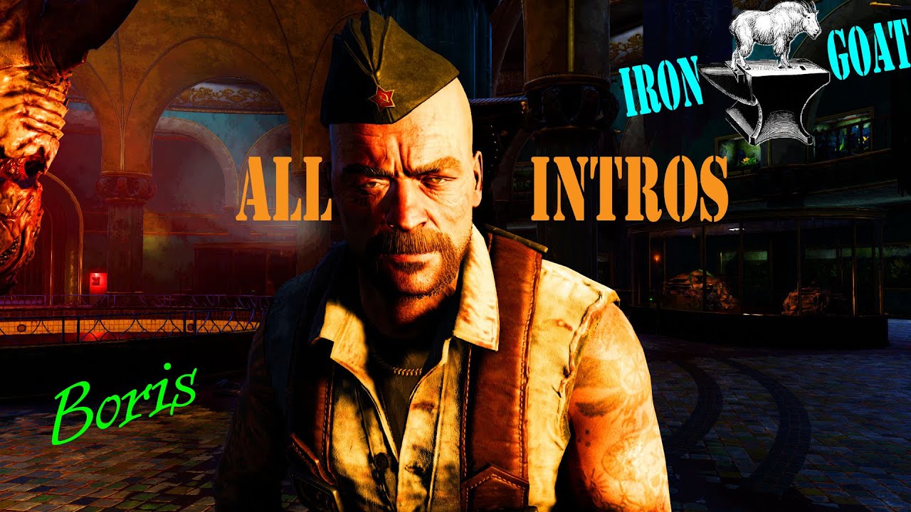Zombie Army 4: Dead War - All Intro Cutscenes - Boris - YouTube