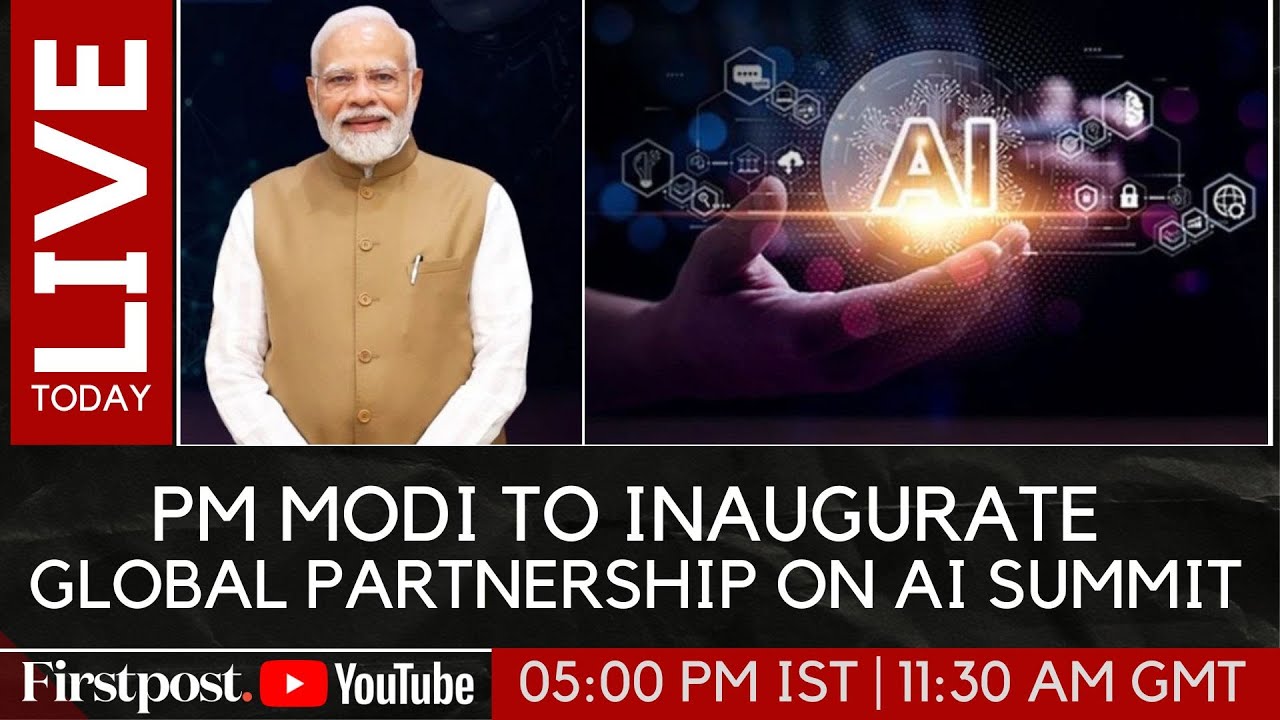 LIVE: PM Narendra Modi Inaugurates the Global Partnership on Artificial ...