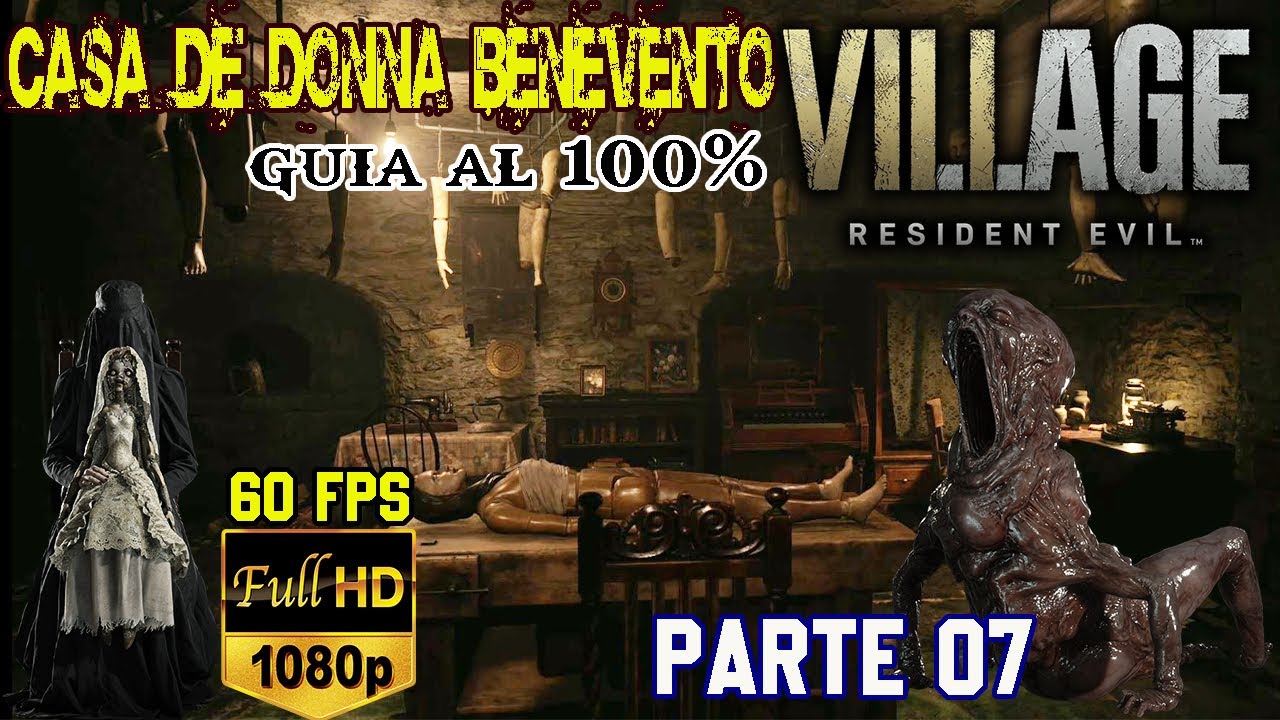 Casa de Donna Benevento, Resident Evil Village, Parte 07, guia al 100% ...