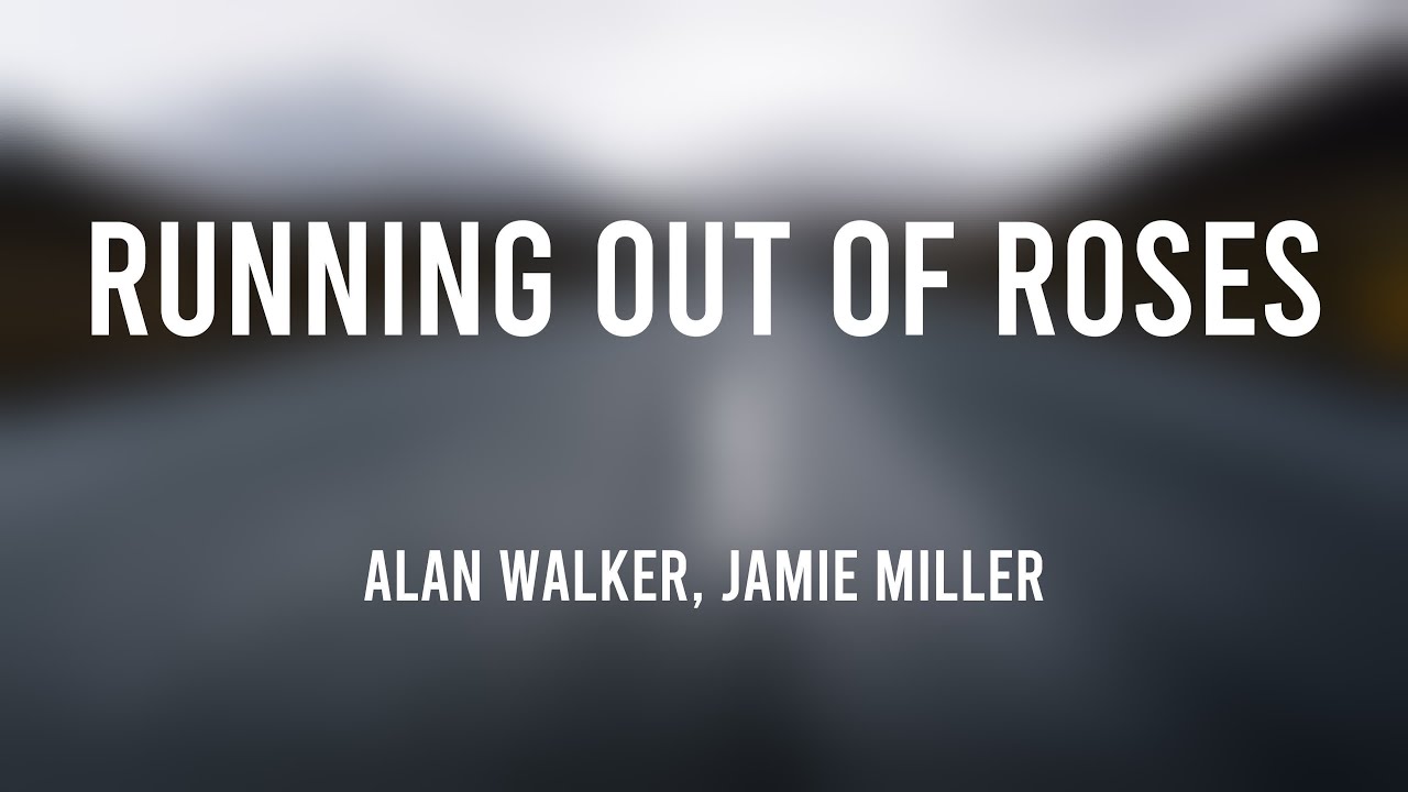 Running Out of Roses - Alan Walker, Jamie Miller (Lyrics) 🍬 - YouTube