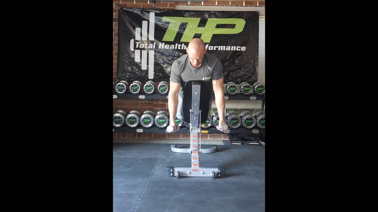 45 Degree Incline Prone Trap 3 Raise - YouTube