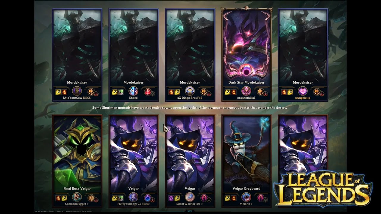 League of Legends: One for all, Mordekaiser's ult can do what!? - YouTube