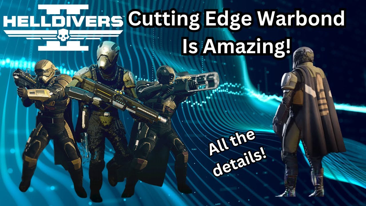 Helldivers 2 - The Cutting Edge Warbond Is AMAZING- All the Details! - YouTube