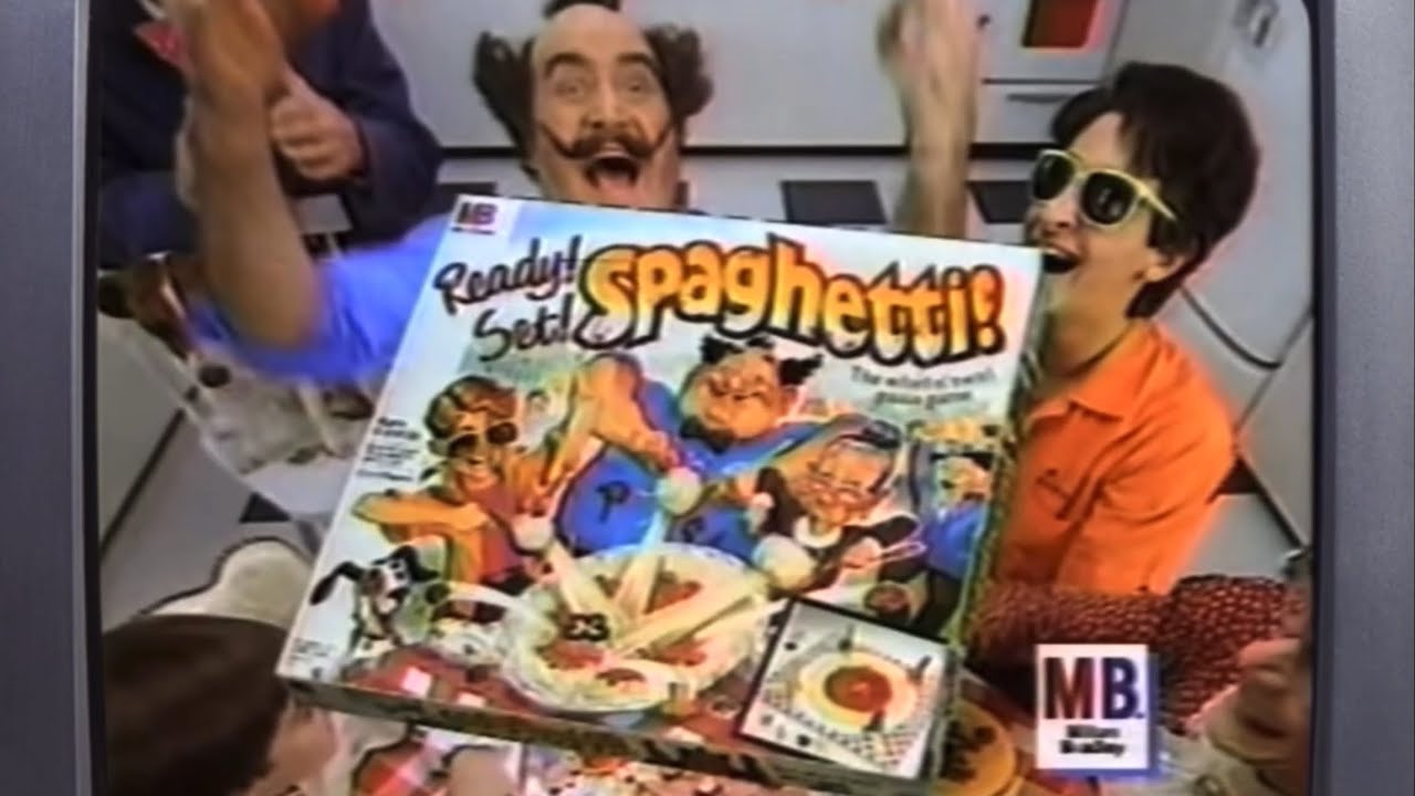Milton Bradley's Ready! Set! Spaghetti! Game Commercial with Adrien ...