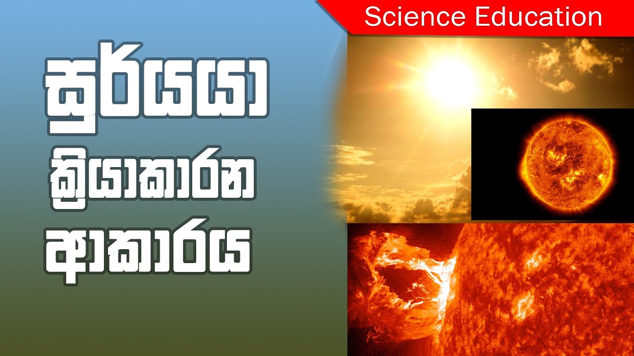 සුර්යයා ක්‍රියාකරන ආකාරය - How does the Sun work? - YouTube