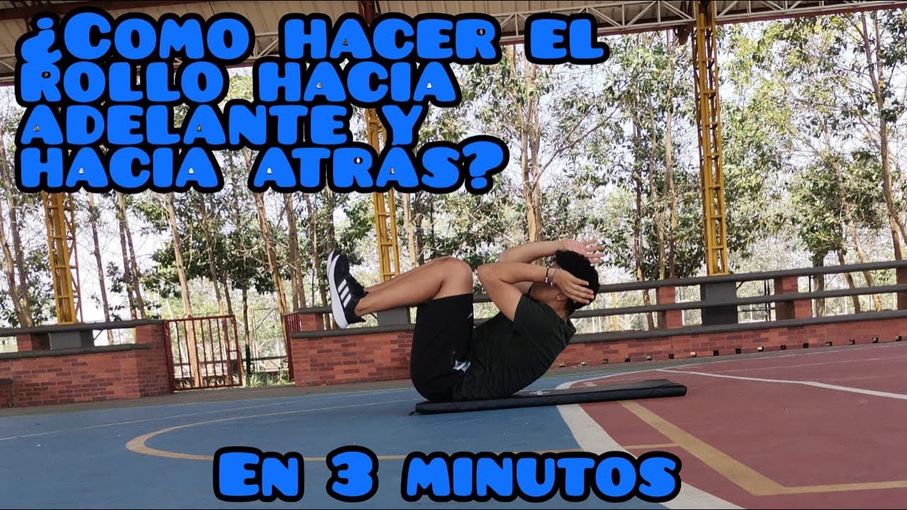 Tutorial Rollo hacia adelante - Rollo hacia atrás |gimnasia básica| Emersson Mare B101| - YouTube