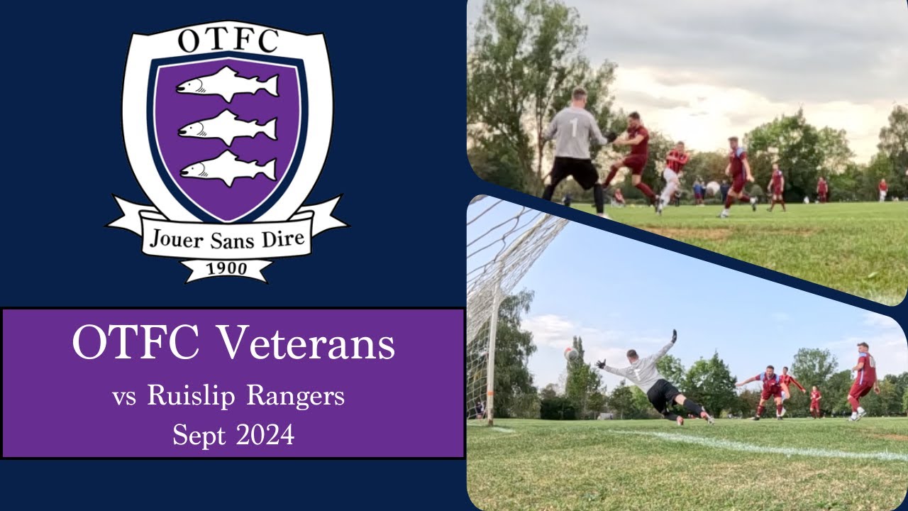 Ruislip Rangers 6 - 1 Old Tiffinians Veterans 1s Sept 2025 - YouTube
