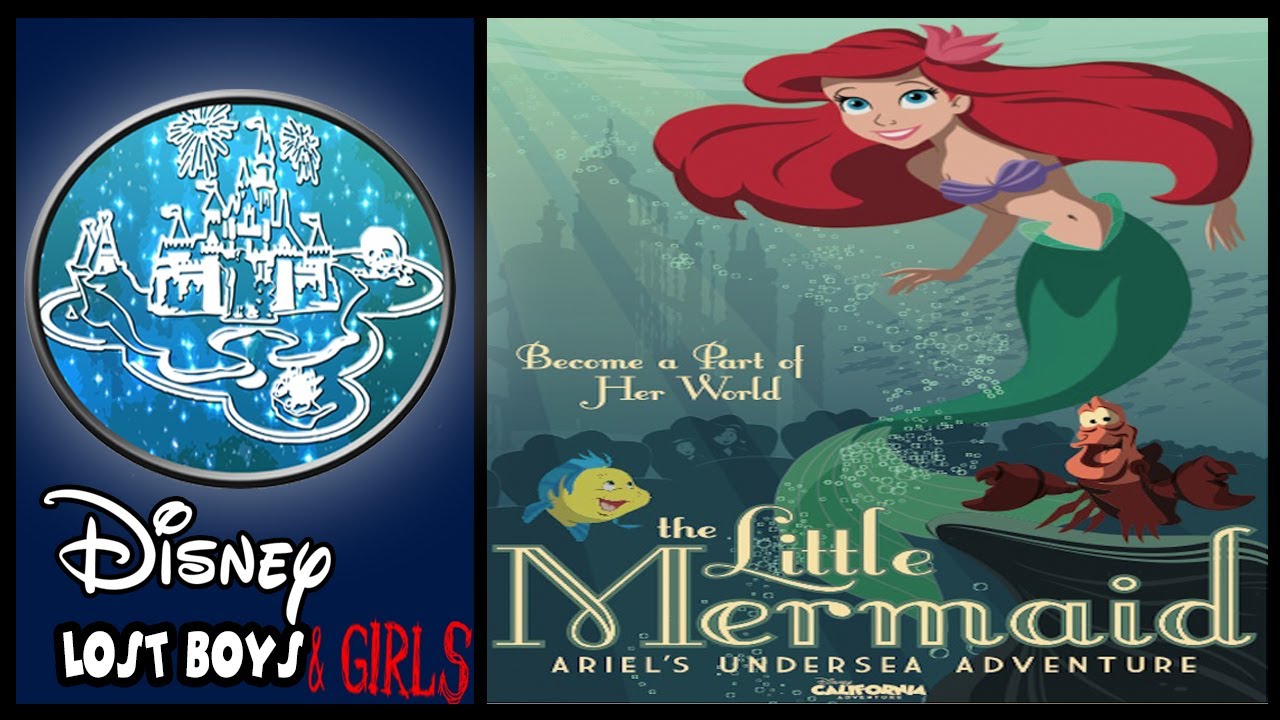 The Little Mermaid- Ariel's Undersea Adventure Full Ride-Through - YouTube