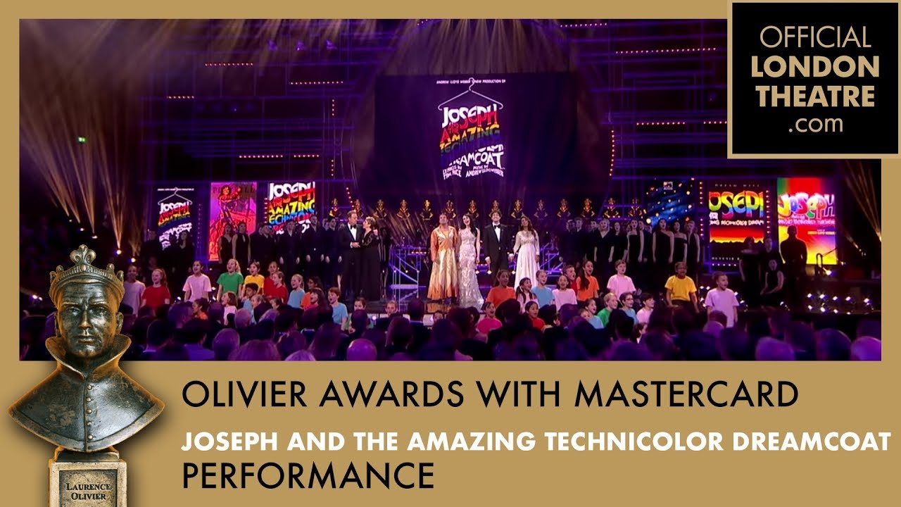 Joseph 50th special performance at the Olivier Awards 2018 with ...