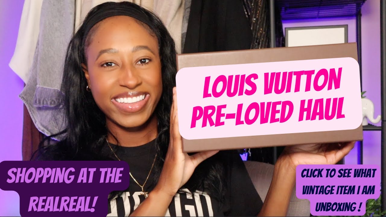 Louis Vuitton Pre-Loved Haul || Is Vintage Louis Vuitton Actually ...