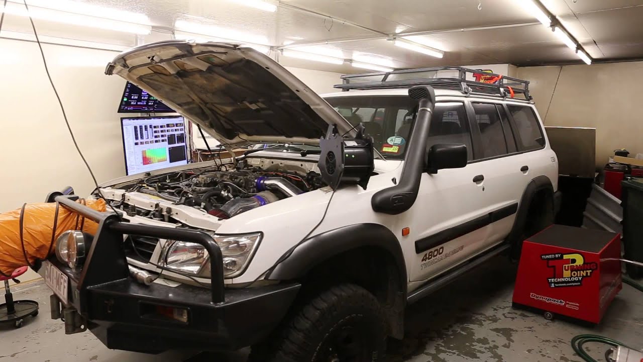 Patrol 4.8 Turbo TB48 400rwhp - YouTube