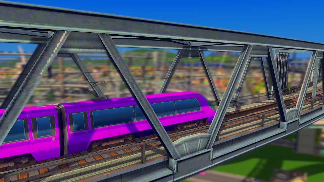 I built a TRAIN ROUNDABOUT in my all roundabout city - YouTube