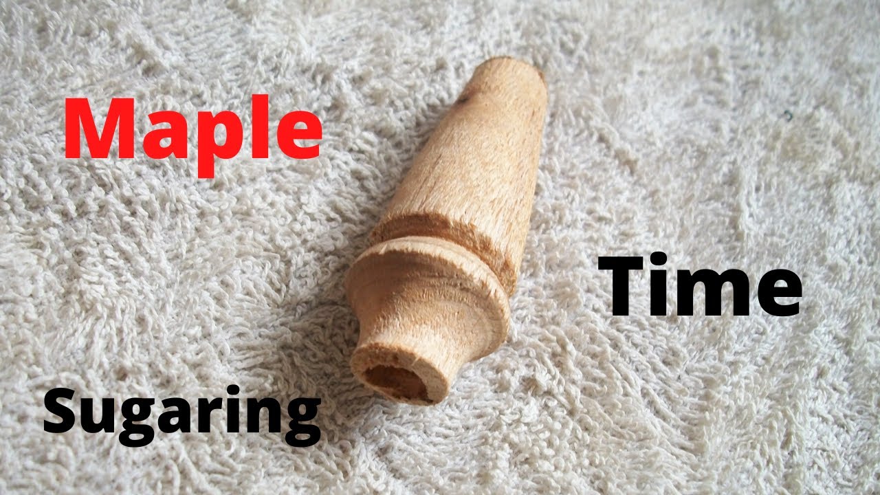 How to Make Maple Sap Spiles - YouTube
