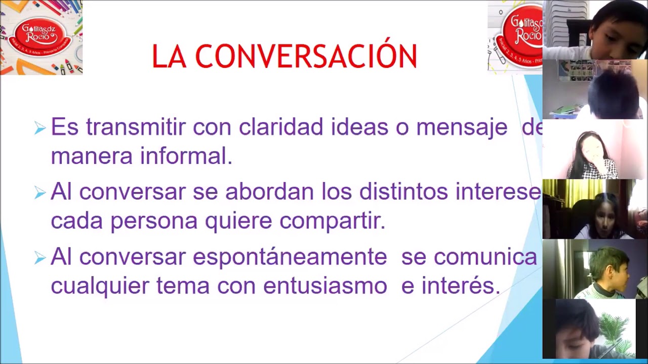 Conversación 1 - YouTube