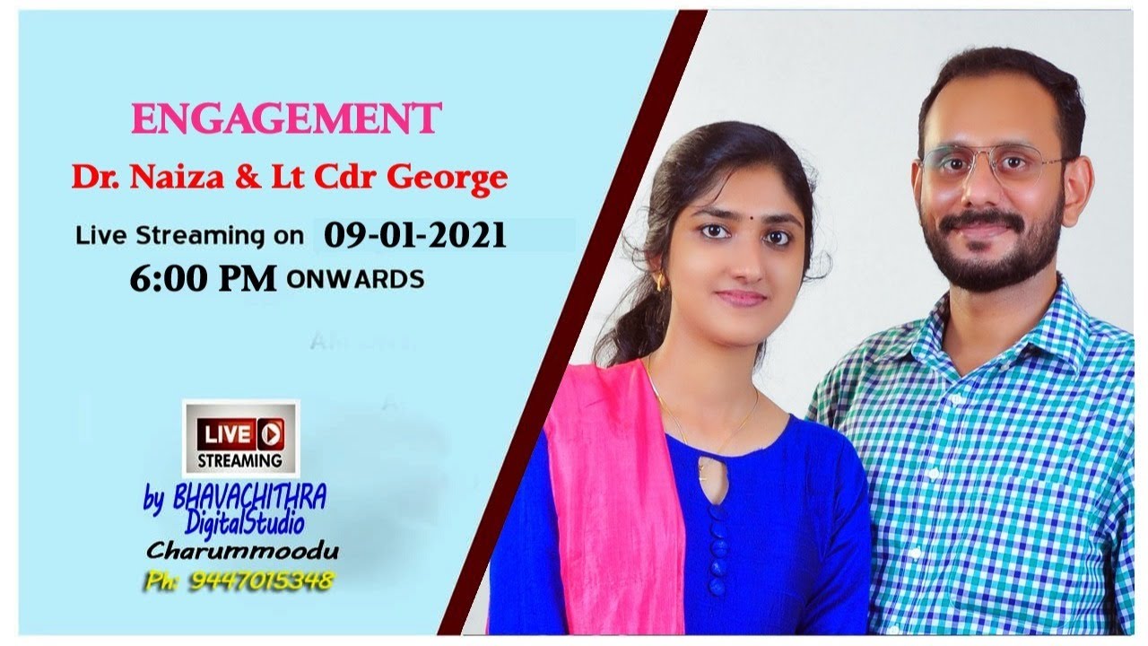 Engagement Live Dr Naiza & Lt Cdr George - YouTube