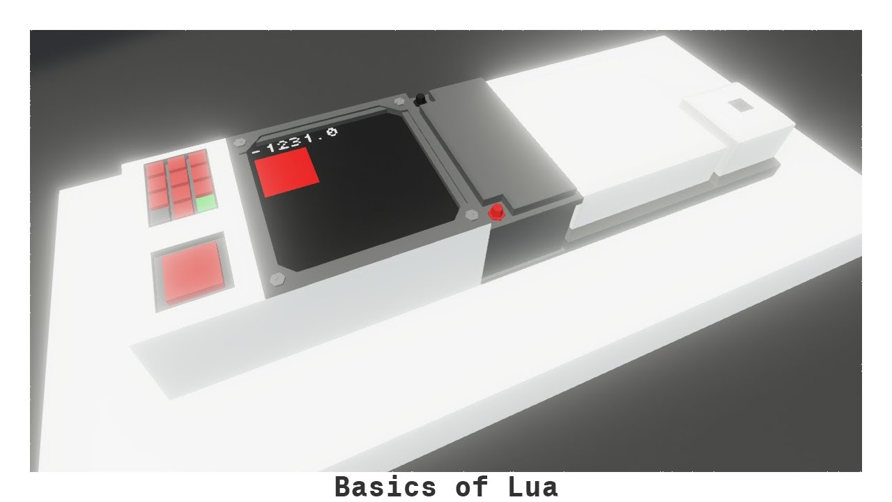 Basics of LUA Coding - Stormworks - YouTube
