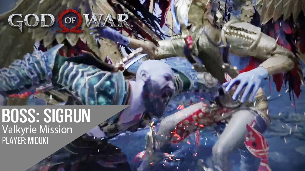 God of War - Valkyrie Queen: Sigrun - YouTube