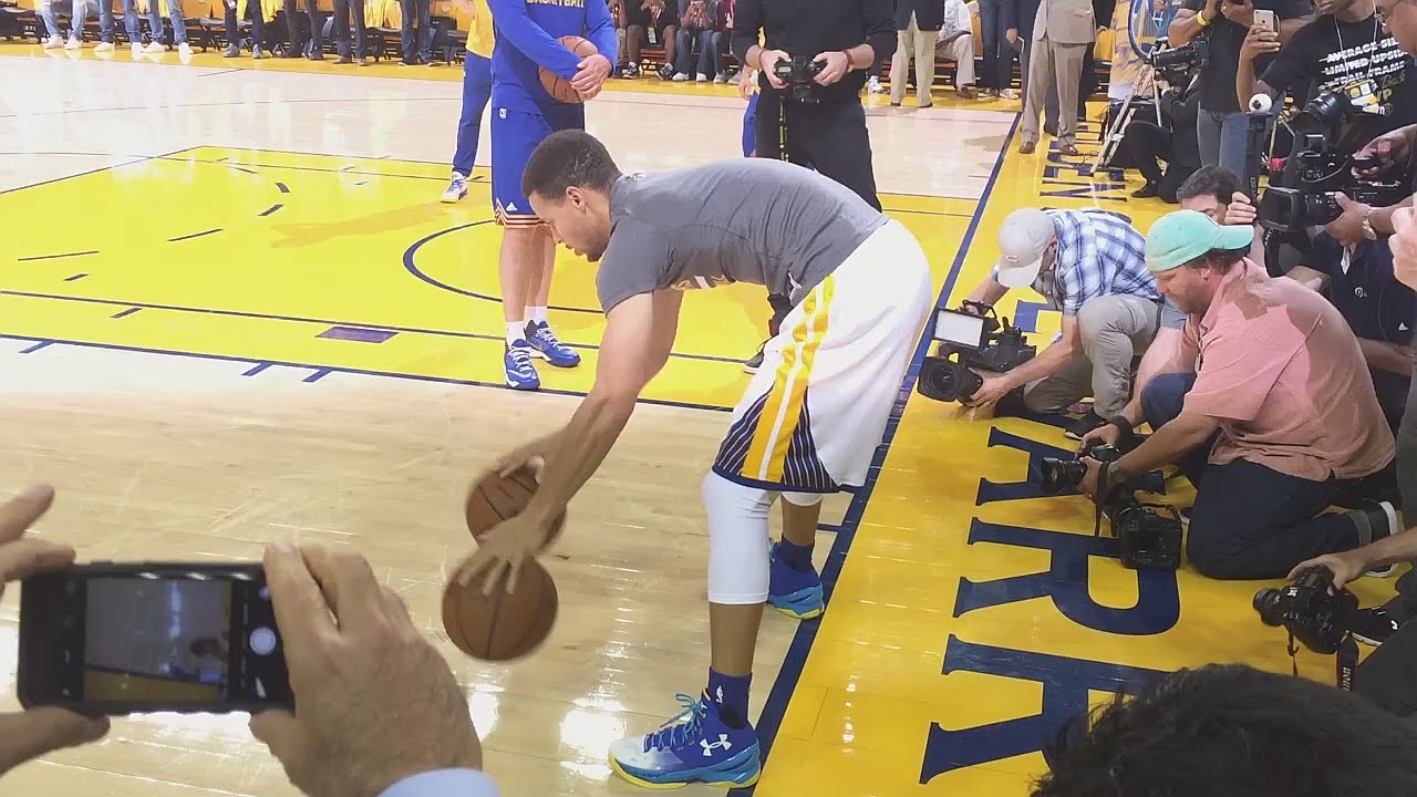 Stephen Curry Pregame Warmup Show | Thunder vs Warriors | Game 7 | May ...