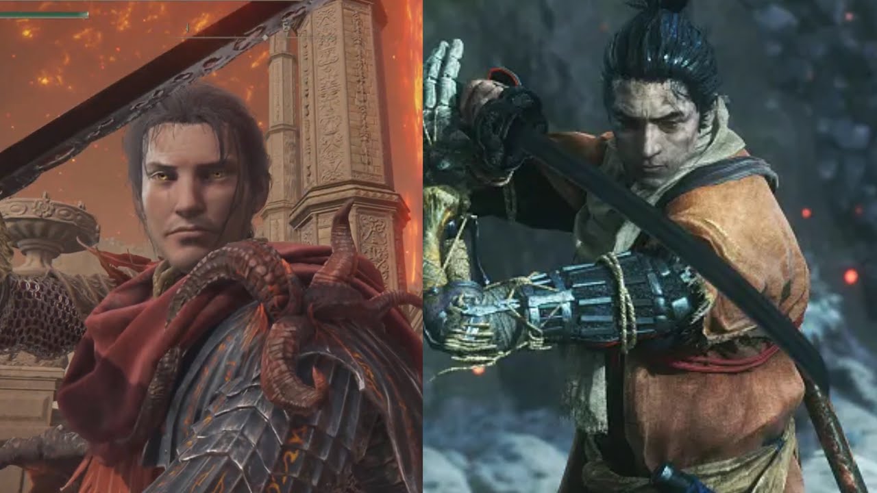 ELDEN RING Wolf of Sekiro Character Creation - YouTube