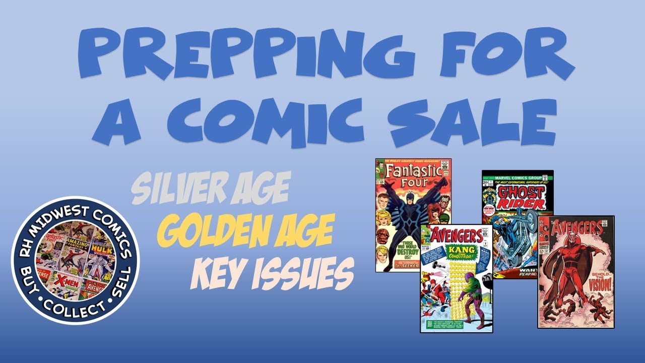 Huge comic book sale!!! Here's a preview. - YouTube