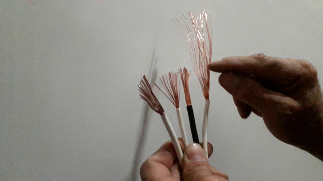 COMO UNIR-AMARRAR 2 CABLES N° 8 Y 2 CABLES N° 10... - YouTube