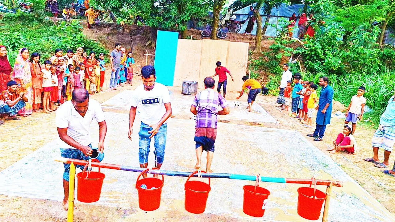 Pitfall Ball & Slippery Track Race – Fill Water to Float and Win! The ...