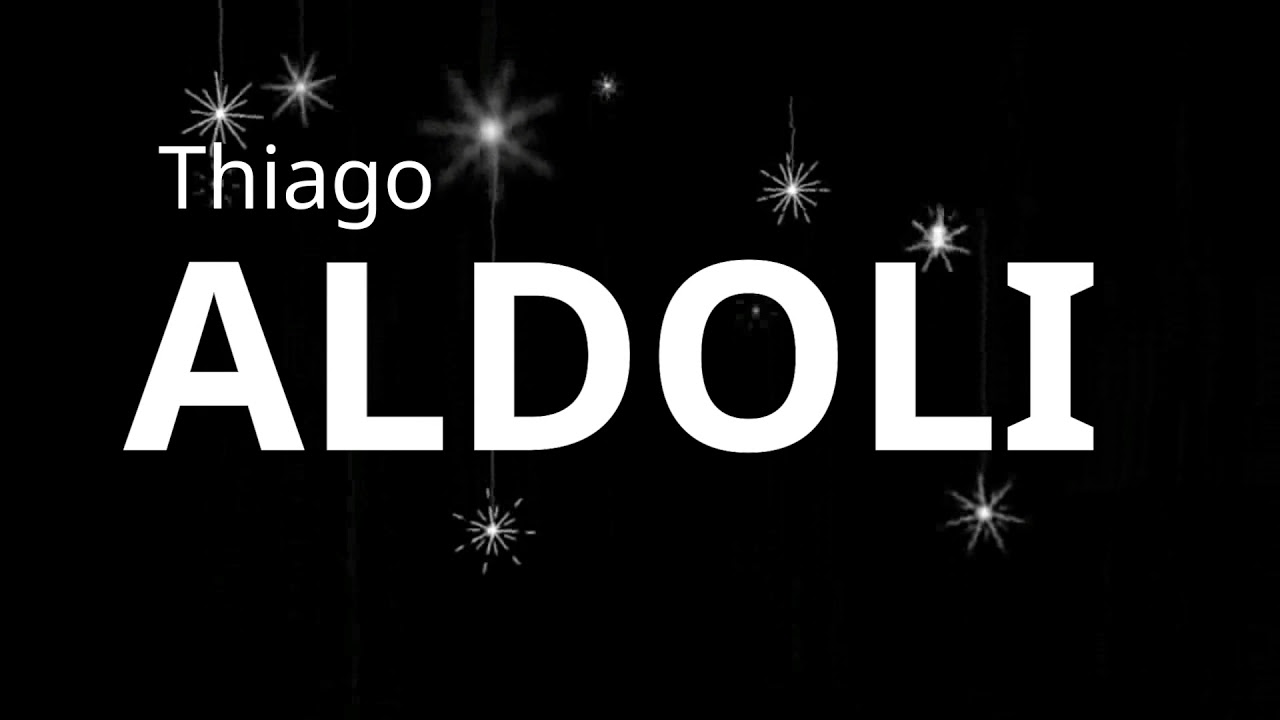 Meu mundo agora todo é só seu - Thiago Aldoli - YouTube