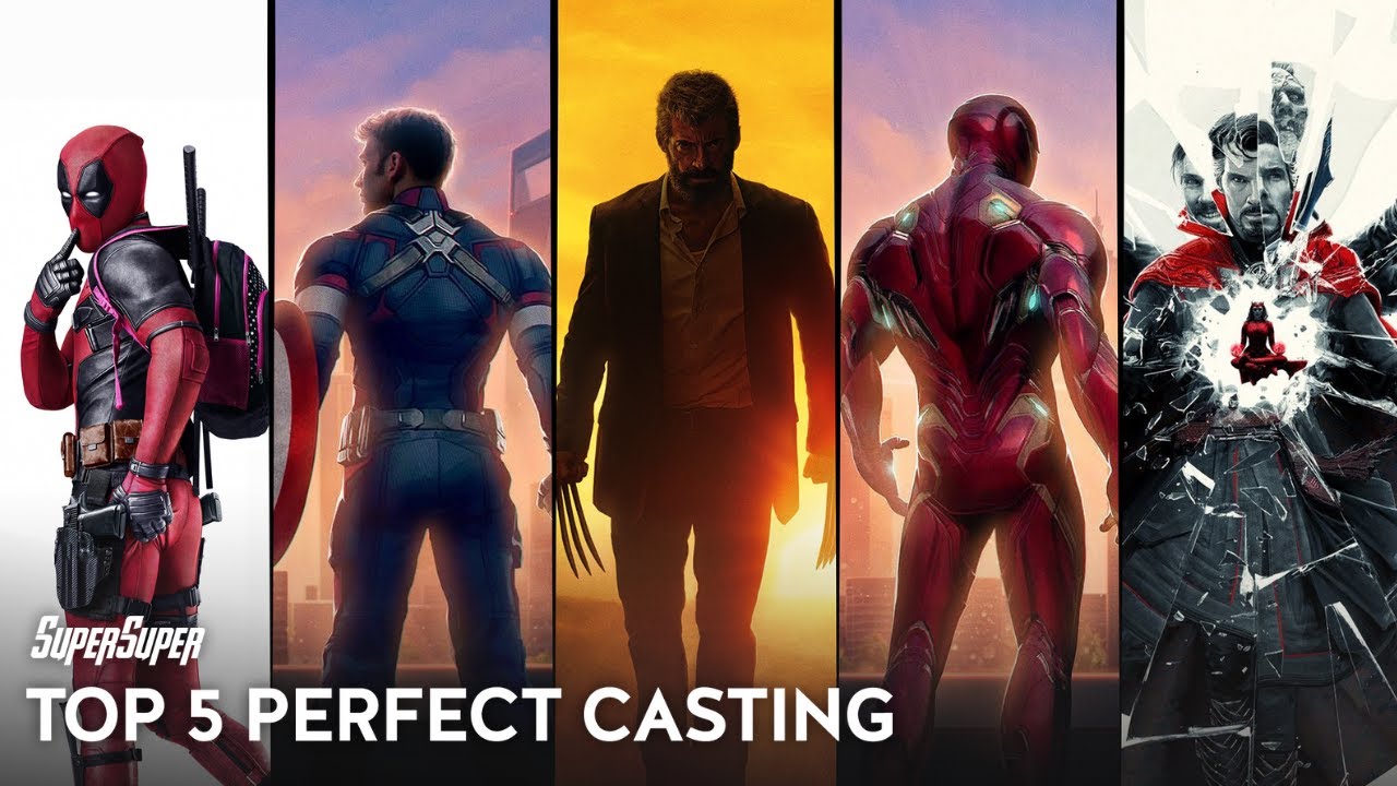 Top 5 Perfect Marvel Casting | SuperSuper - YouTube