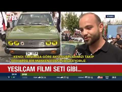 📺 A HABER 🚘 Arnavutköy’de Nostalji Otomobil Rüzgârı Esti