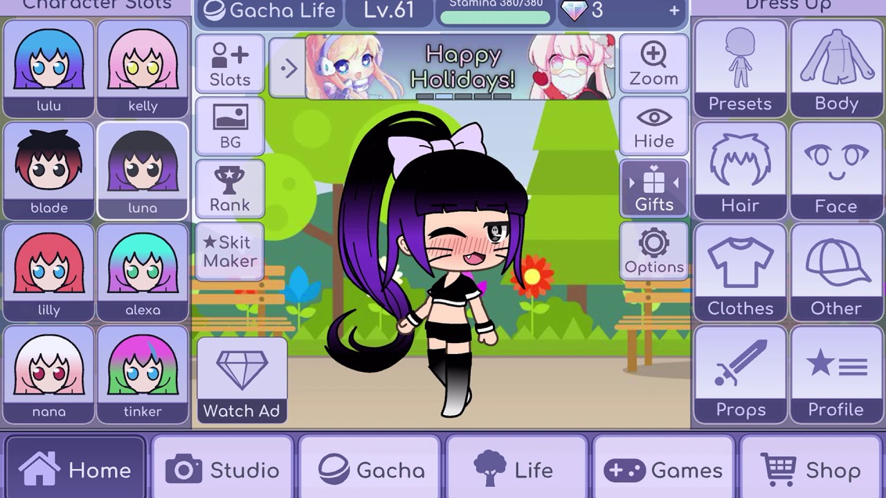 Showing you my Gacha players. - YouTube