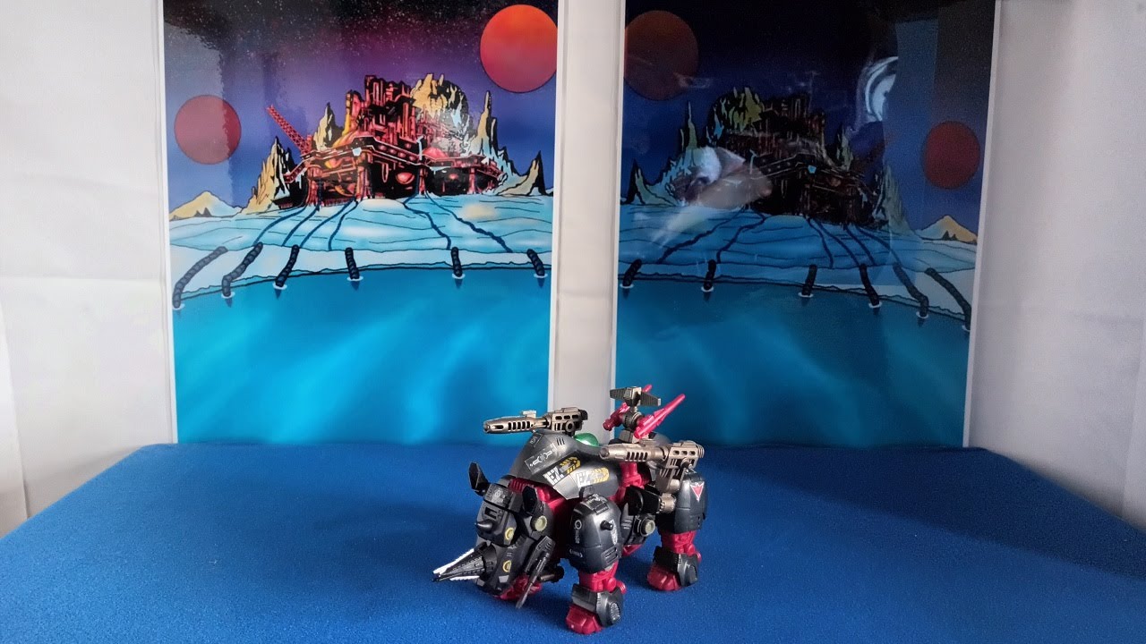 Black Rhimos "The Black Rhinos" Of Planet Zoidstar (Zoids Series 3 ...