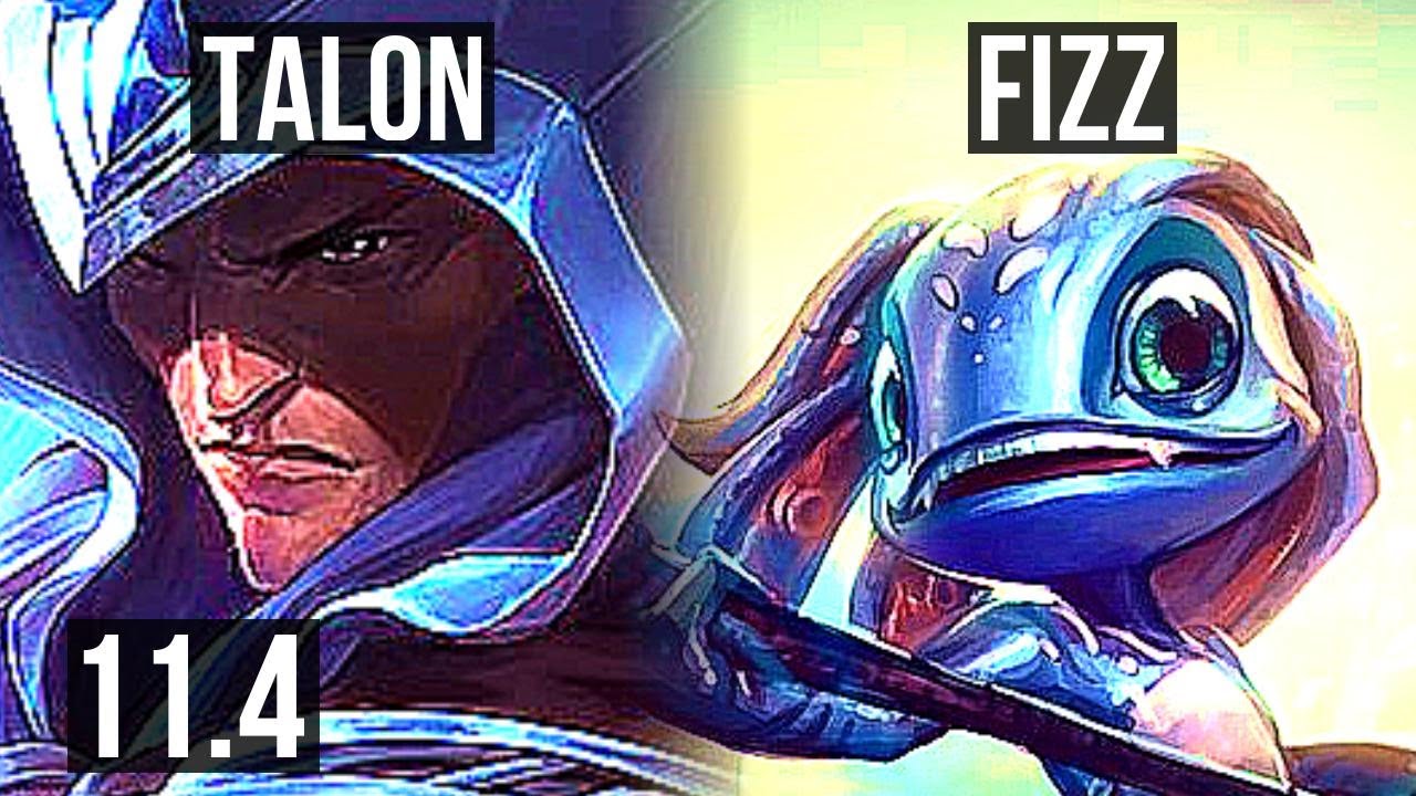 TALON vs FIZZ (MID) | Rank 1 Talon, 13/1/1, Legendary | BR Challenger ...