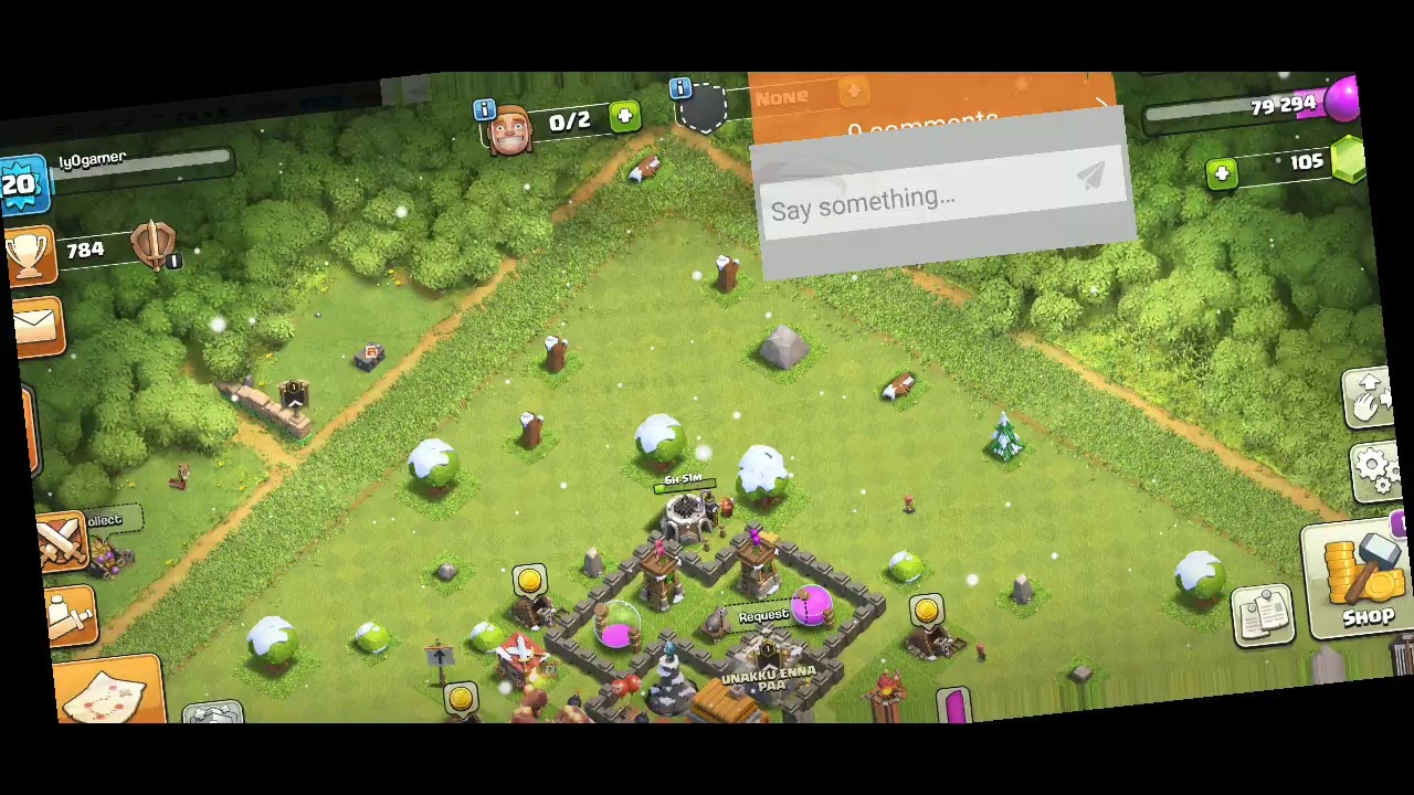 coc mobile live stream with - YouTube
