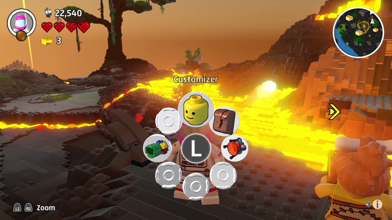 LEGO® Worlds(The floor is lava) - YouTube