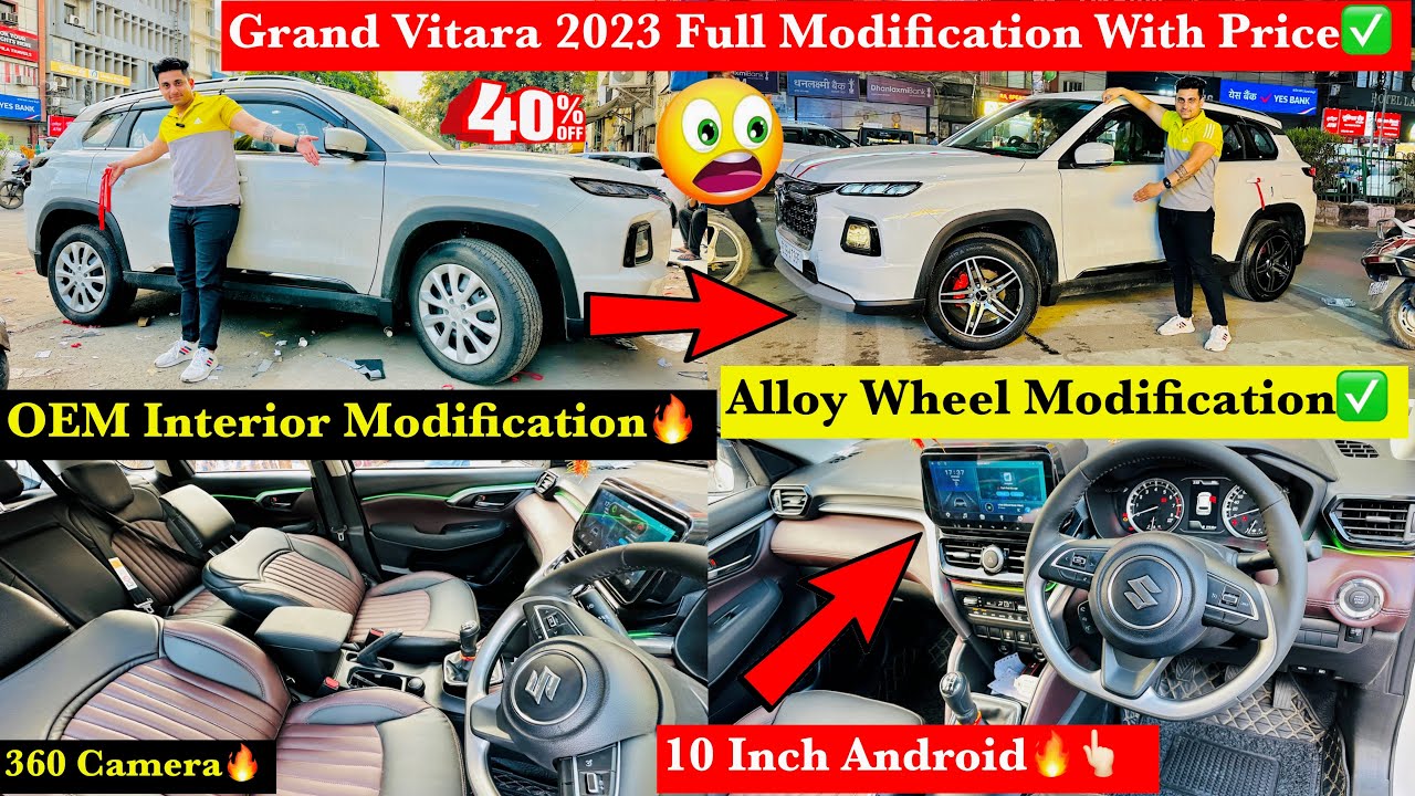 Grand Vitara Modification🔥Grand Vitara Genuine Accessories Grand Vitara ...