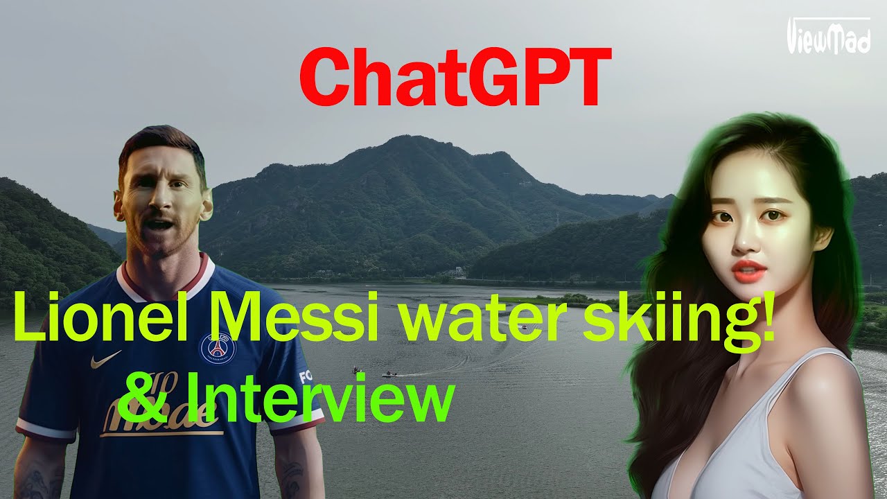 메시 수상스키 타는 모습,ChatGPT,인터뷰.Lionel Messi water skiing.image,ChatGPT ...