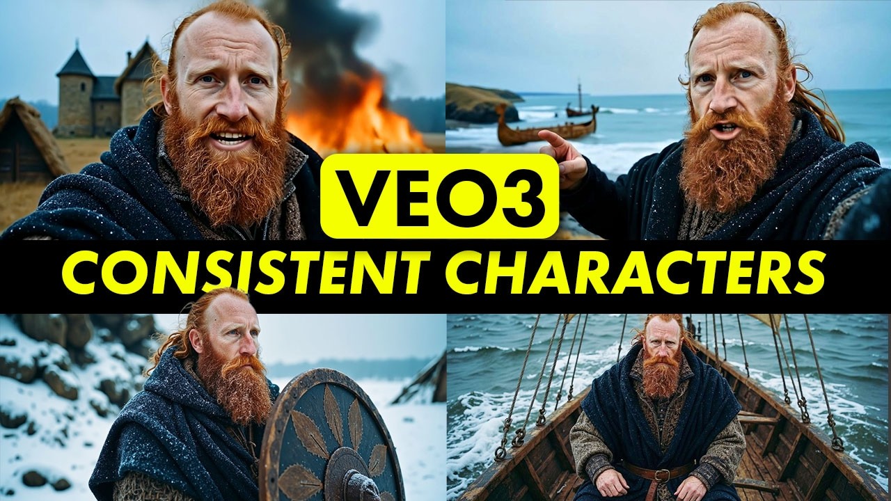 I Perfected the Consistent Characters Formula in Google VEO 3 (STUNNING ...
