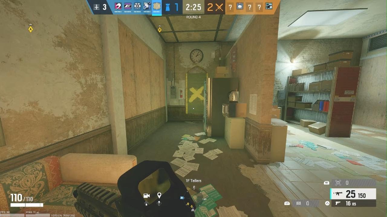 Tom Clancy's Rainbow Six Siege Langer Gunfight - YouTube