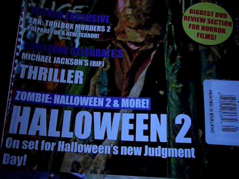Fangoria Horrorhound Gorezone and Mad magazines - YouTube