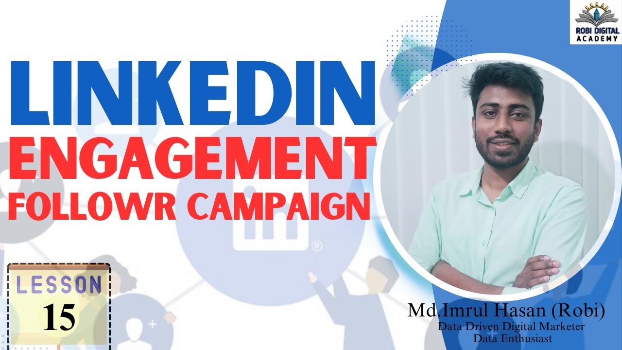#015 Linkedin Engagement & Follower Ad Campaign | Linkedin Marketing ...