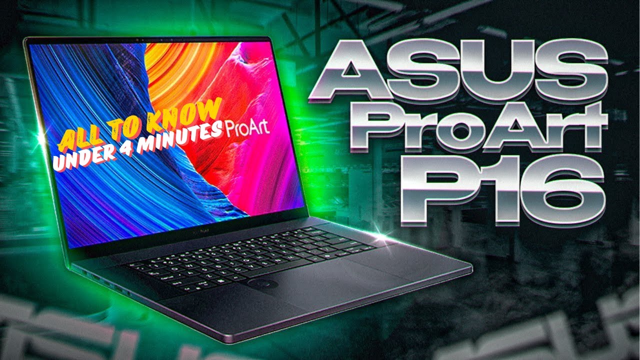 Asus ProArt P16 2024 Review 💻 | Best Creator Laptop? Gaming, Video ...