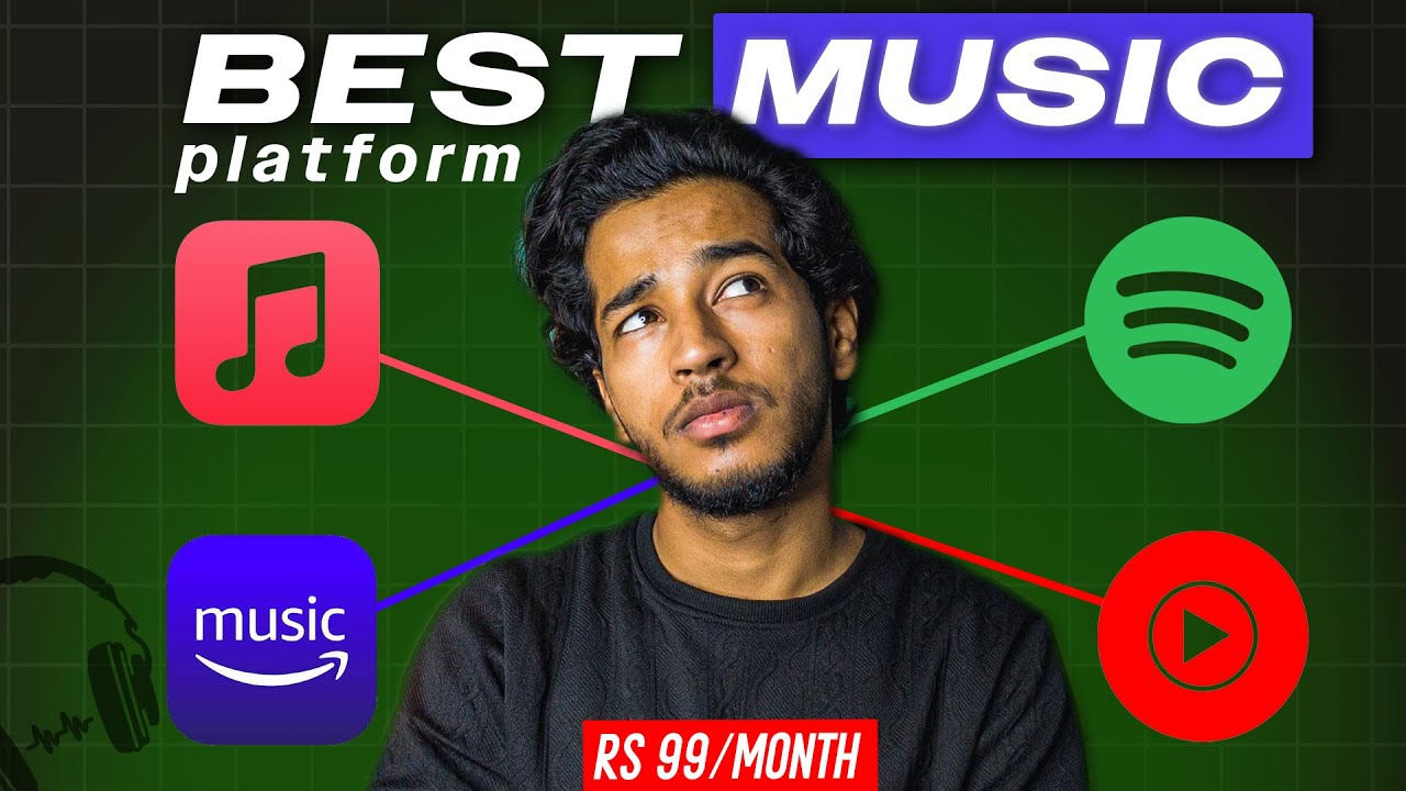 Best MUSIC Streaming service | YouTube Music vs Apple Music vs Spotify👑 ...