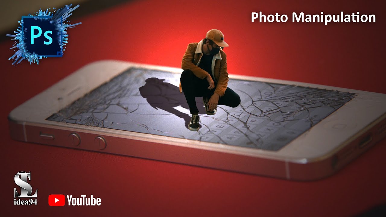 Photo Manipulation | Short Lesson / Photo දෙකක් අරන් තනි Photo එකක් ...