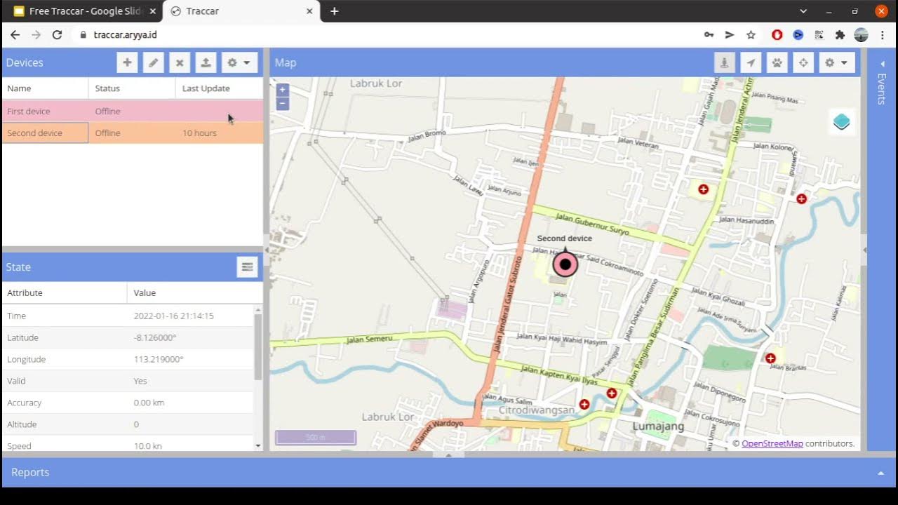 Traccar Service For GPS Device Tracking - YouTube