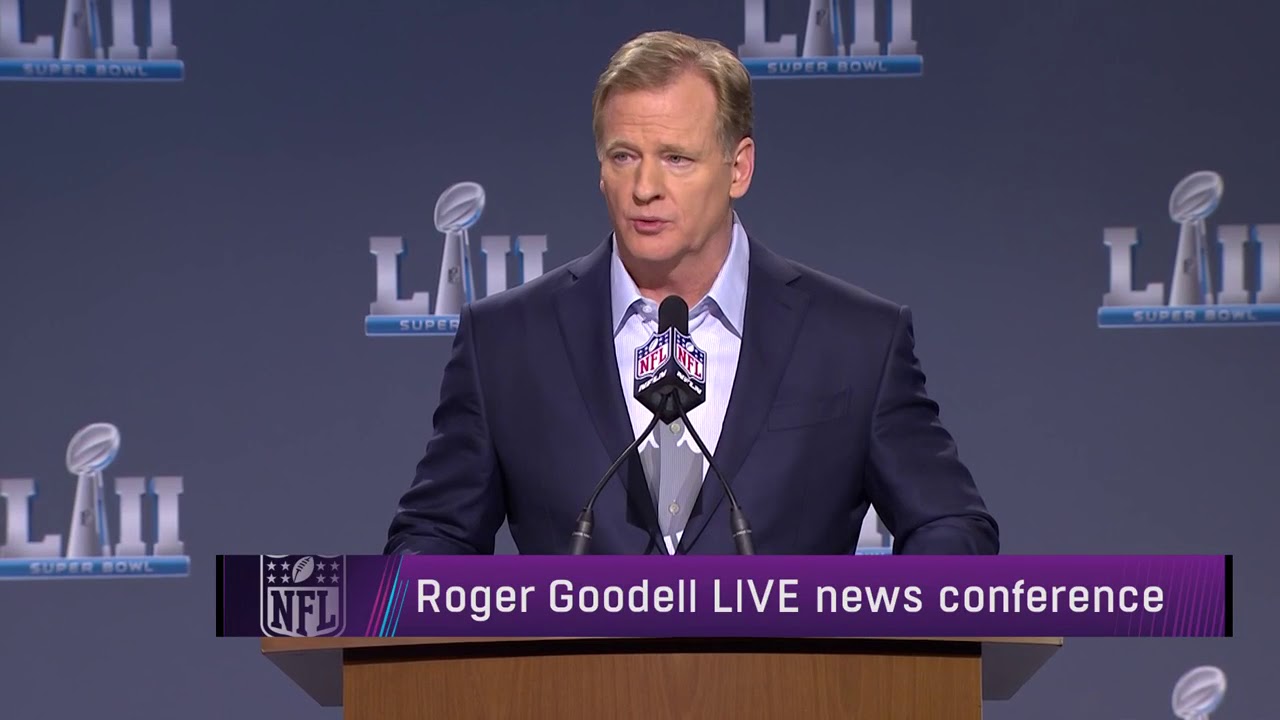 Roger Goodell's opening statement at press conference ahead of Super ...